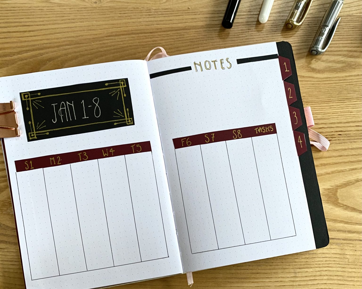 Bullet Journal Setup: January 2023 – Gemma At Home
