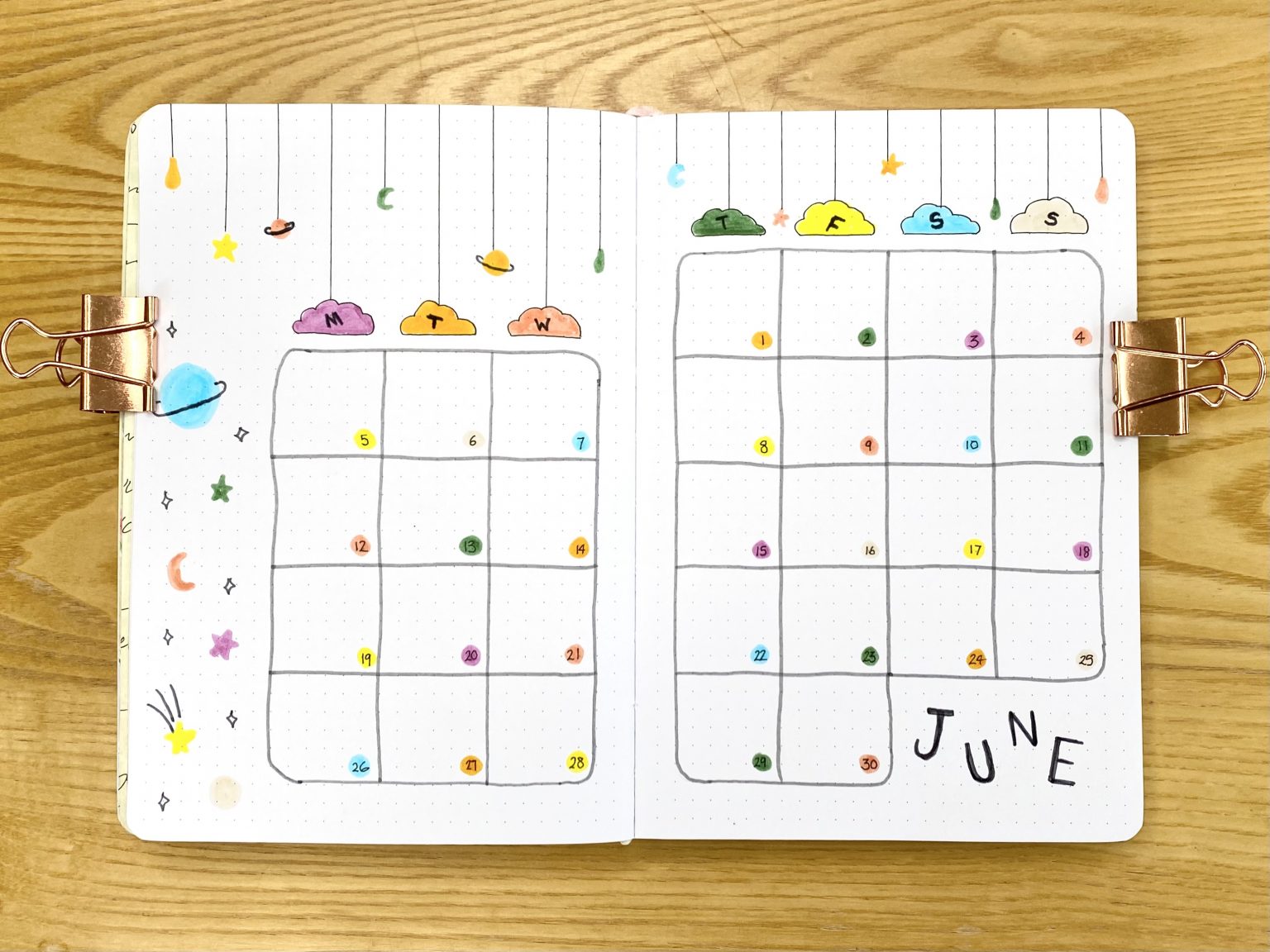 Bullet Journal Setup: June 2023 – Gemma At Home