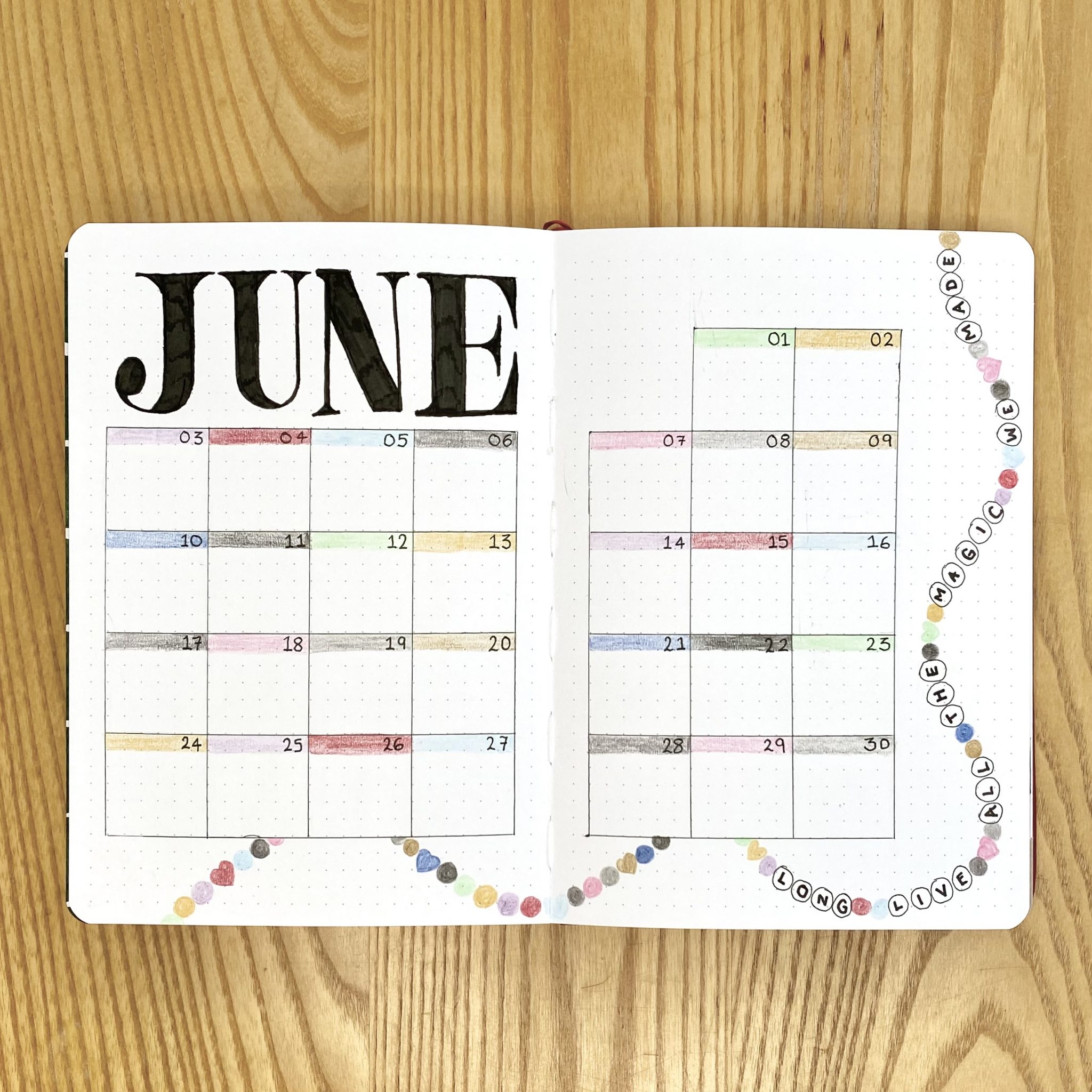 June 2024 Bullet Journal Setup – Gemma At Home