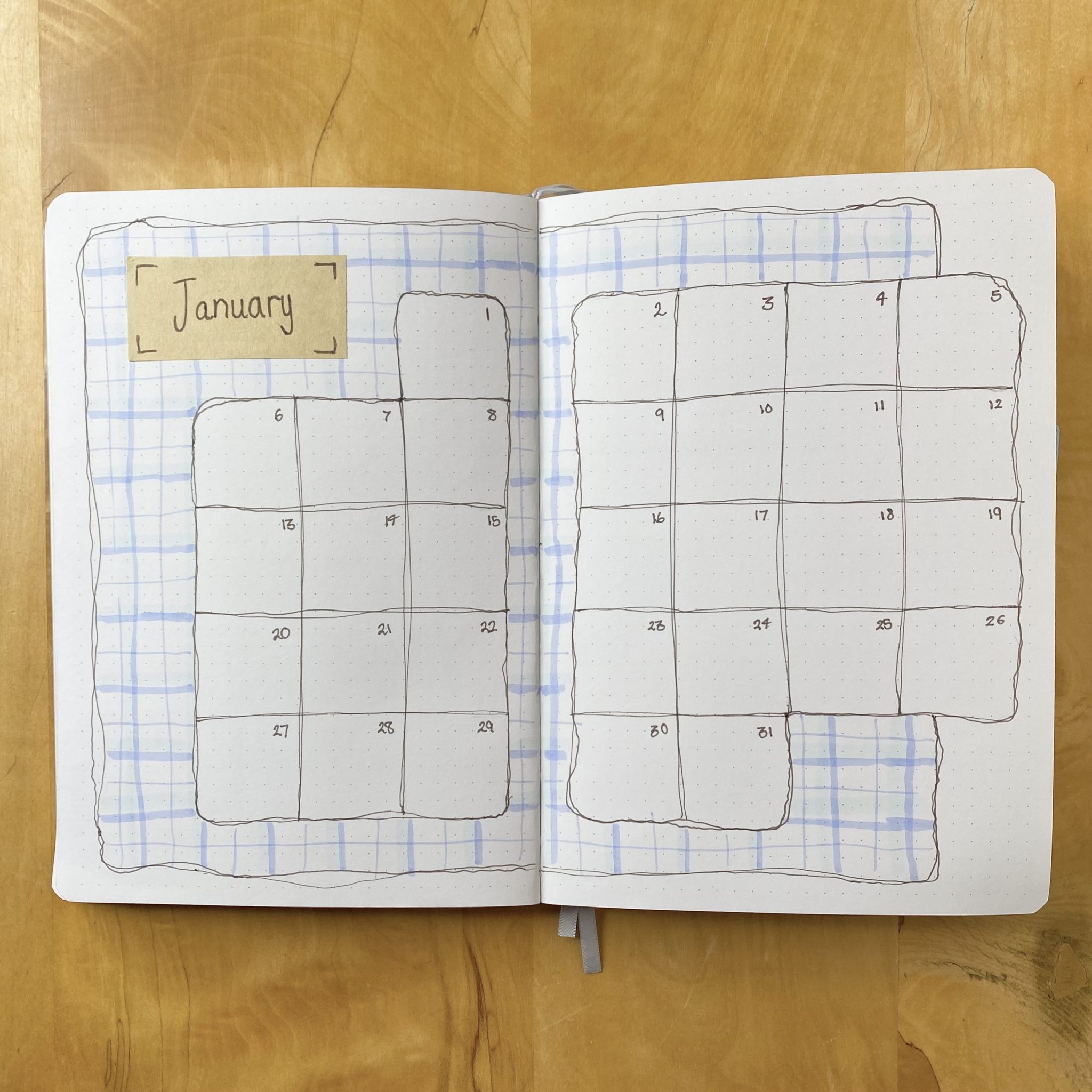 January 2025 Bullet Journal Setup – Gemma At Home