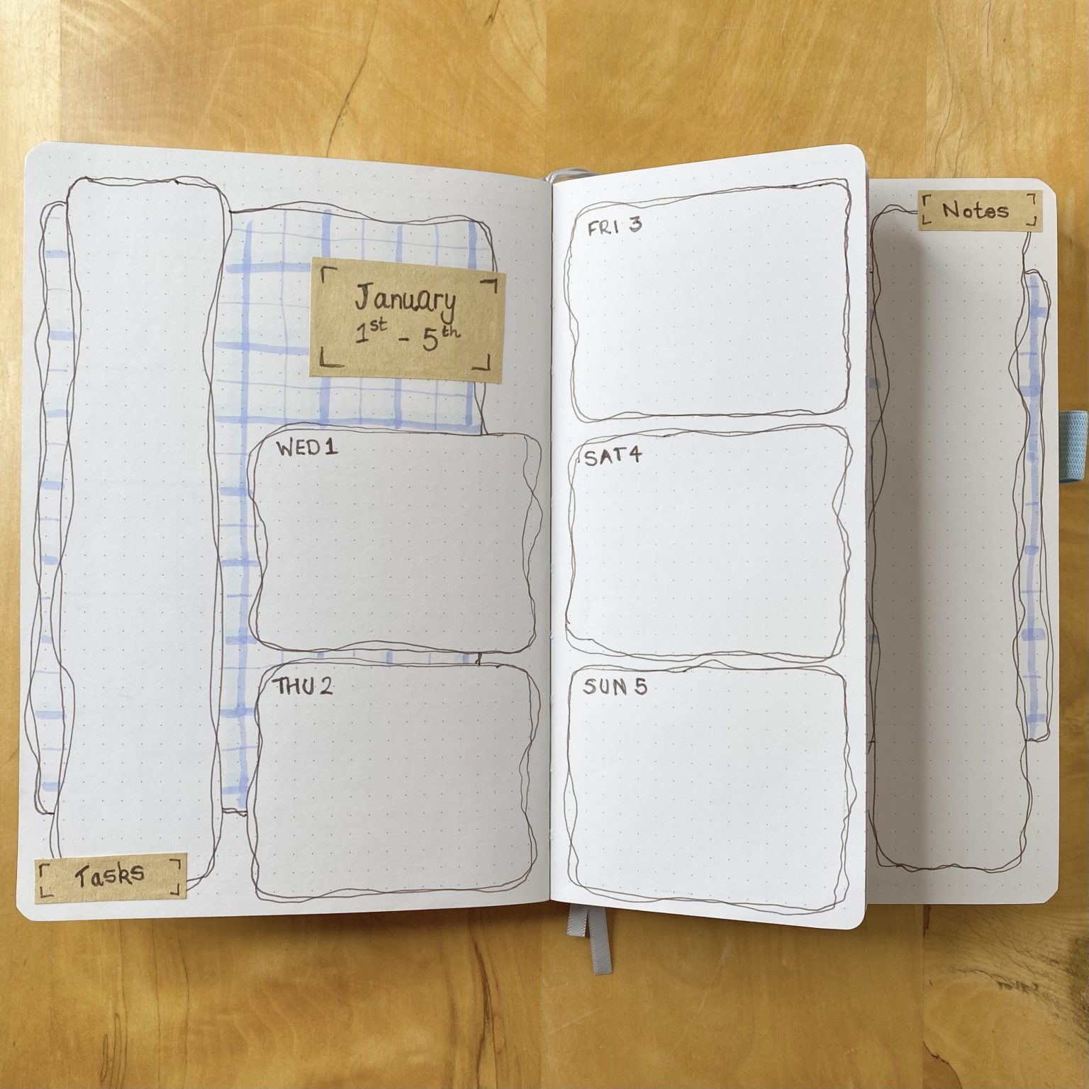 January 2025 Bullet Journal Setup Gemma At Home