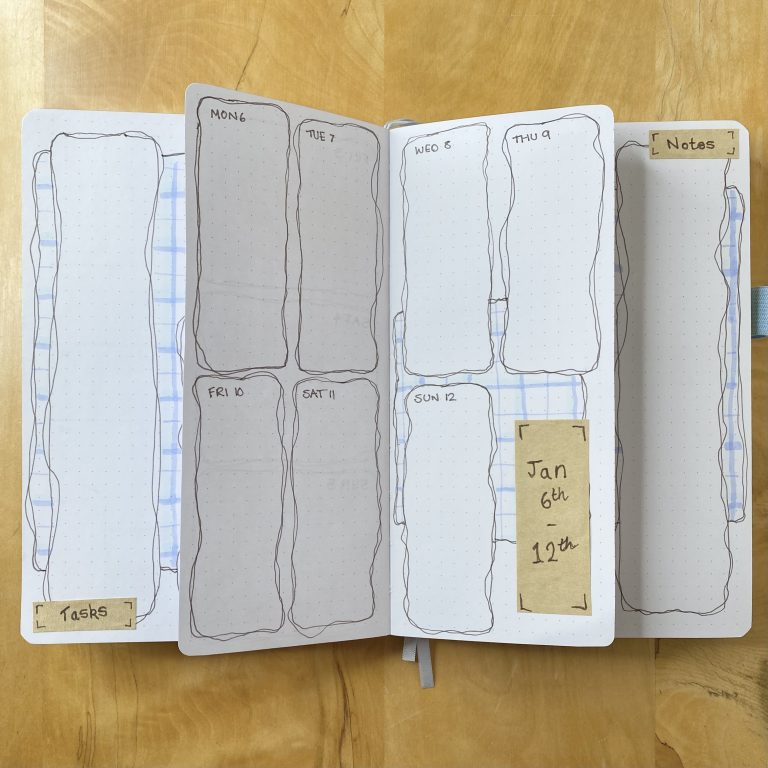 January 2025 Bullet Journal Setup – Gemma At Home