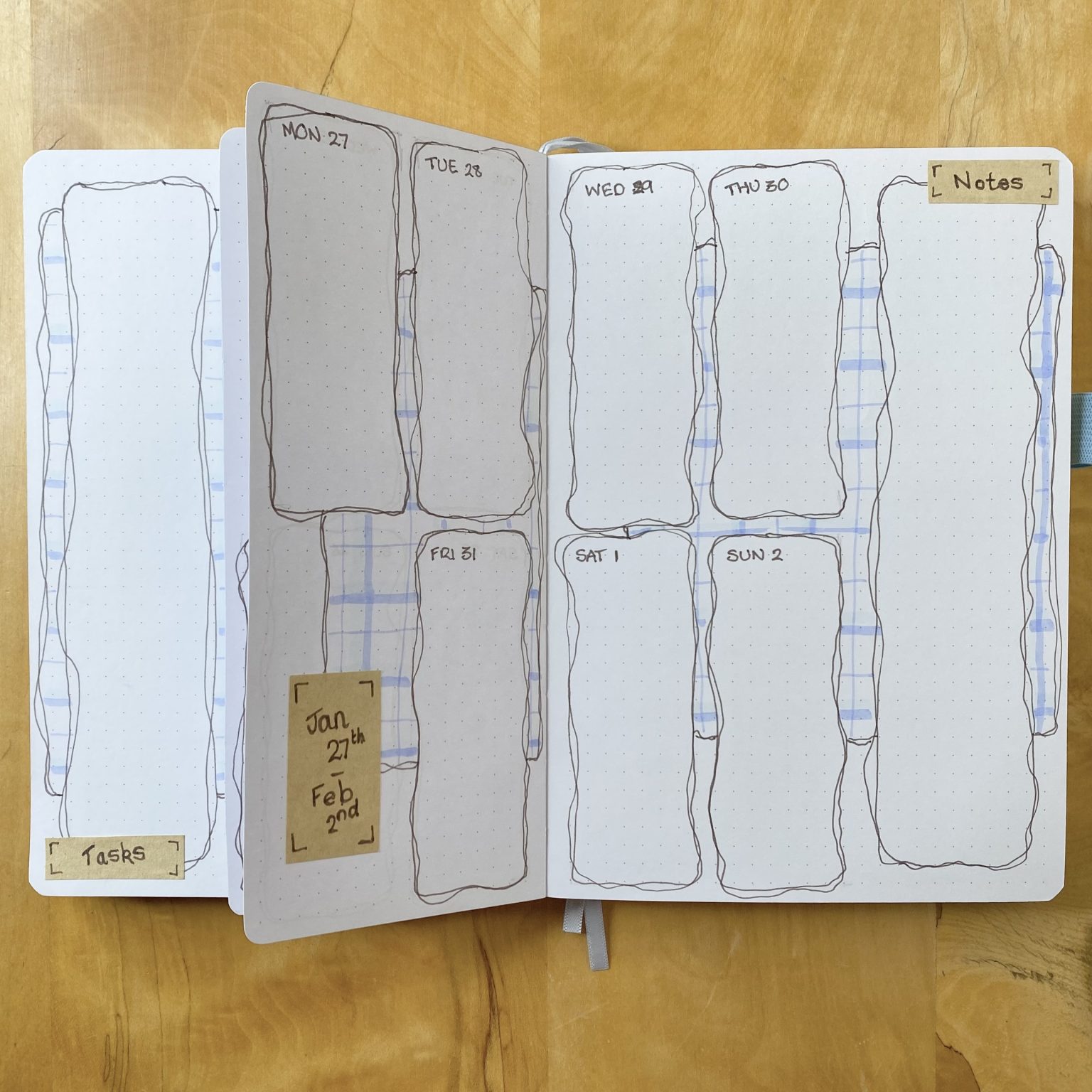 January 2025 Bullet Journal Setup Gemma At Home