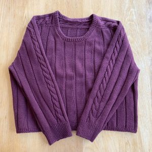Project Knitwear #8: Braidy Loop Sweater – Gemma At Home