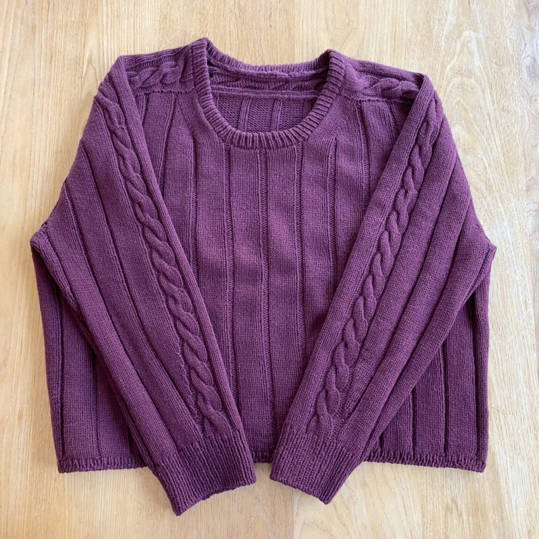 Project Knitwear #8: Braidy Loop Sweater – Gemma At Home
